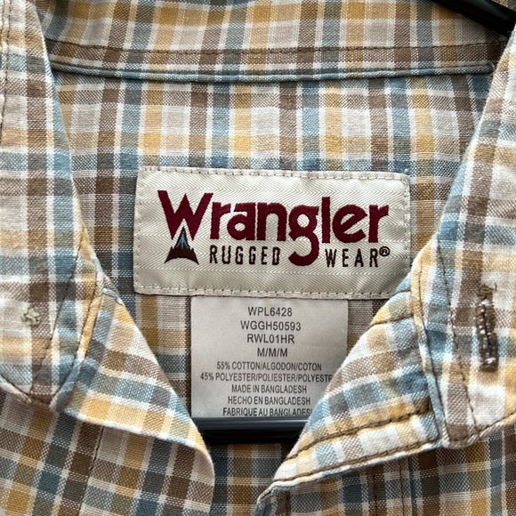 Wrangler | Shirts | Mens Wrangler Button Up | Poshmark